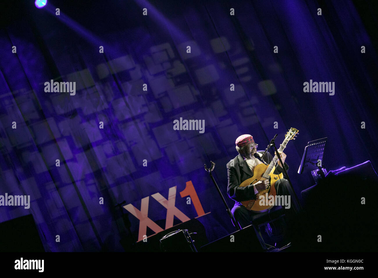 James Blood Ulmer performance at 21st Jazz Fest Sarajevo Stock Photo ...