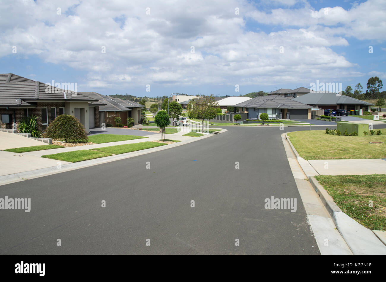 Australian residential street hi-res stock photography and images - Alamy