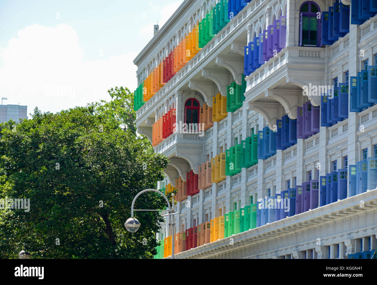 The Ministry of Information, Communication & the Arts MICA building in ...