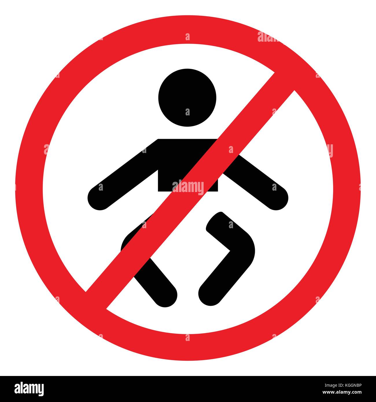No babies sign Stock Vector Images - Alamy