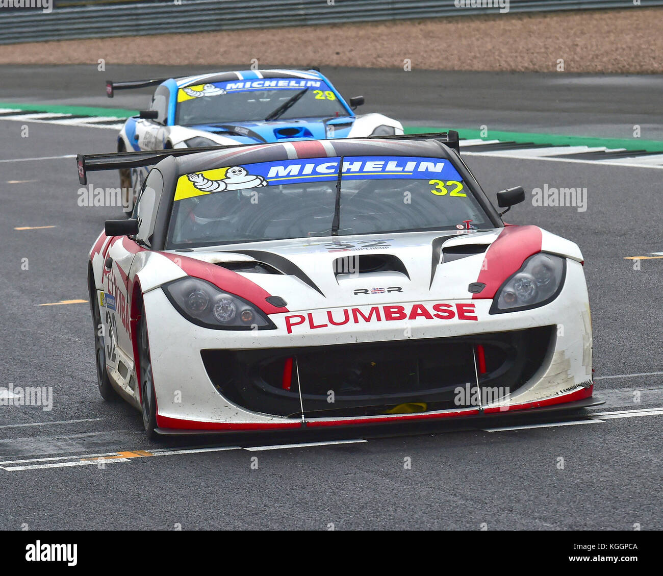 Charles Ladell, Ginetta G55, Ginetta GT4 SuperCup, BTCC Silverstone, Sunday, 17th September ...