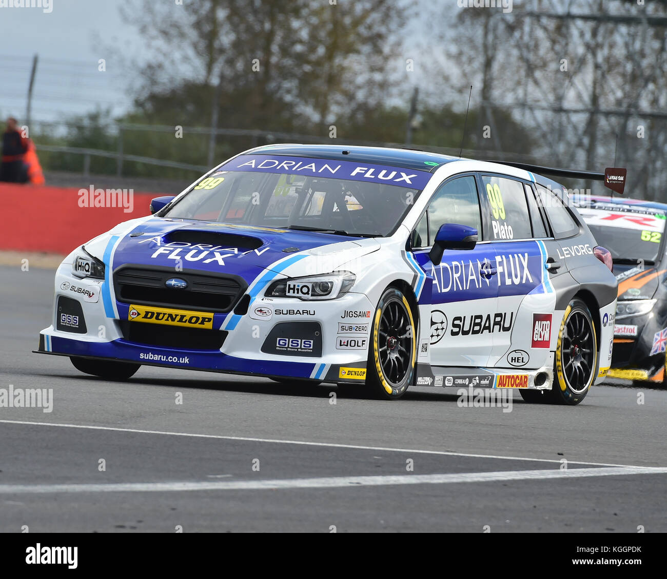 Jason Plato, Subaru Levorg, BTCC Championship, BTCC Silverstone, Sunday, 17th September, 2017 ...