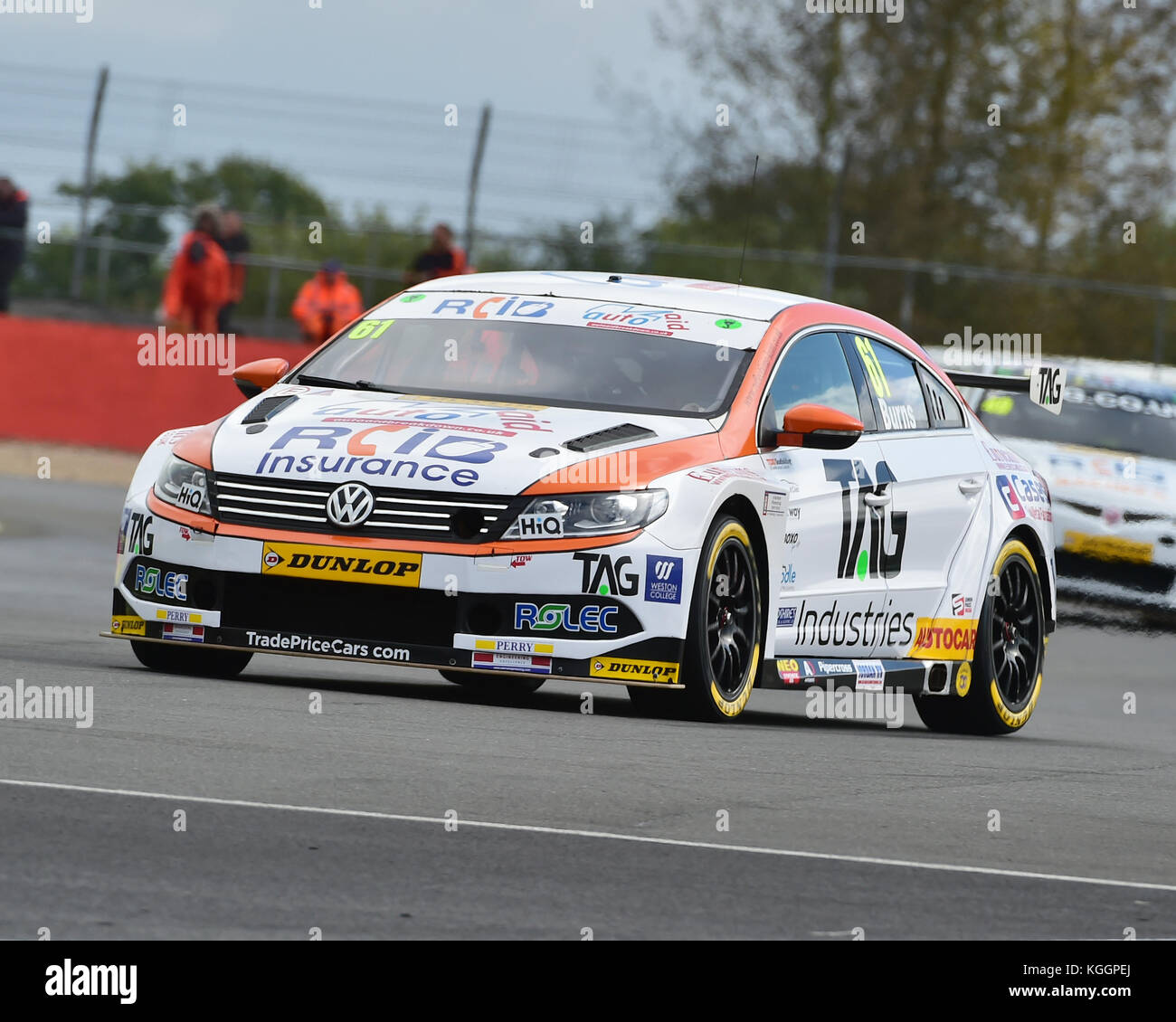 Will Burns, Volkswagen CC, BTCC Championship, BTCC Silverstone, Sunday ...