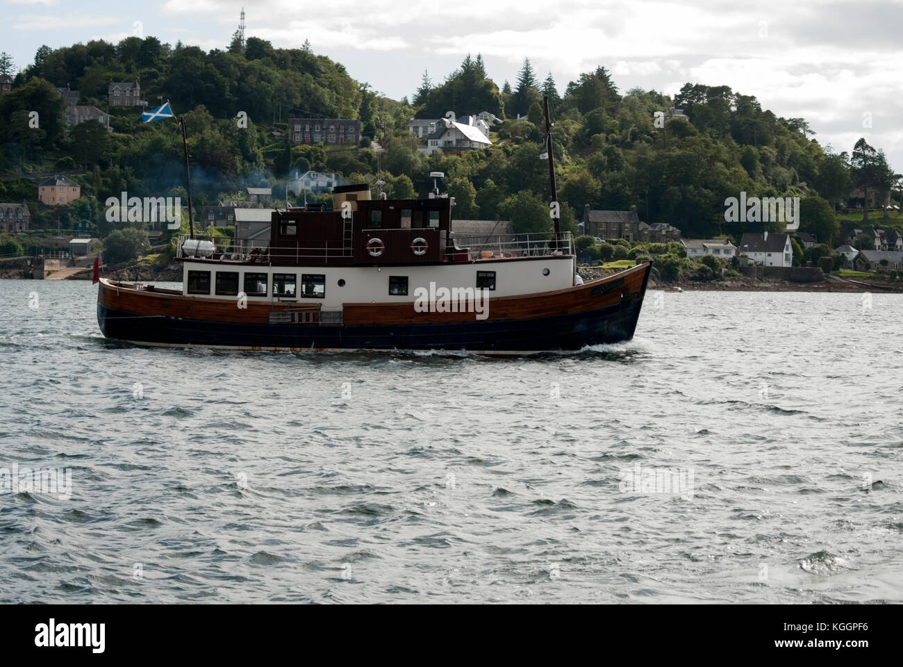 The Majestic Line's M.V. Glen Massan Cruising Oban Argyll Scotland ...
