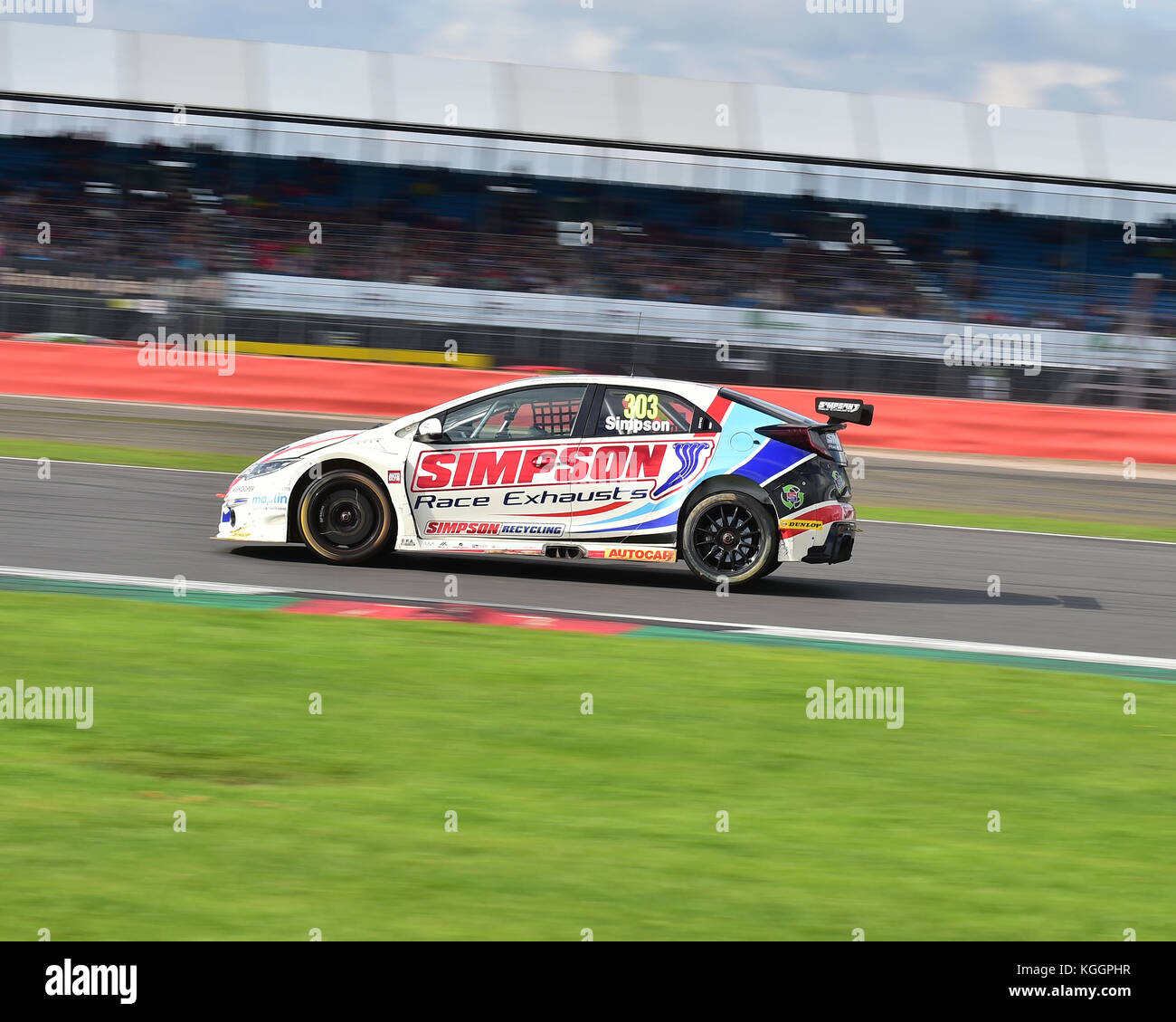 Matt Simpson, Honda Civic Type R, BTCC Championship, BTCC Silverstone ...