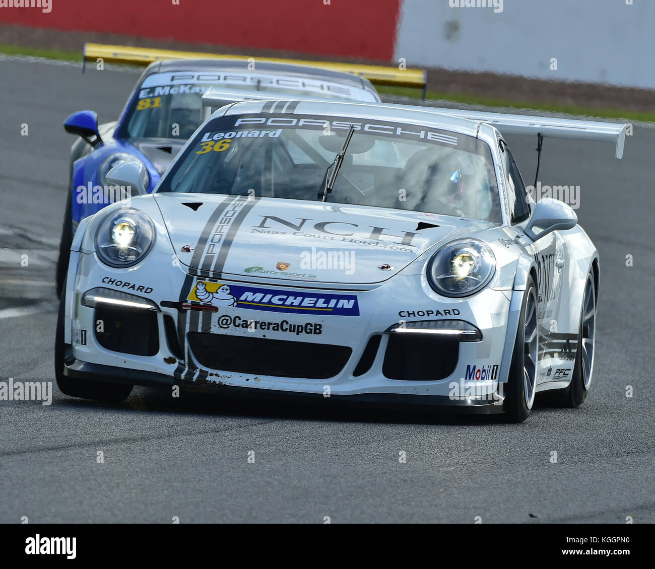 Karl Leonard, Porsche 911 GT3, Porsche Carrera Cup Great Britain 2017 ...
