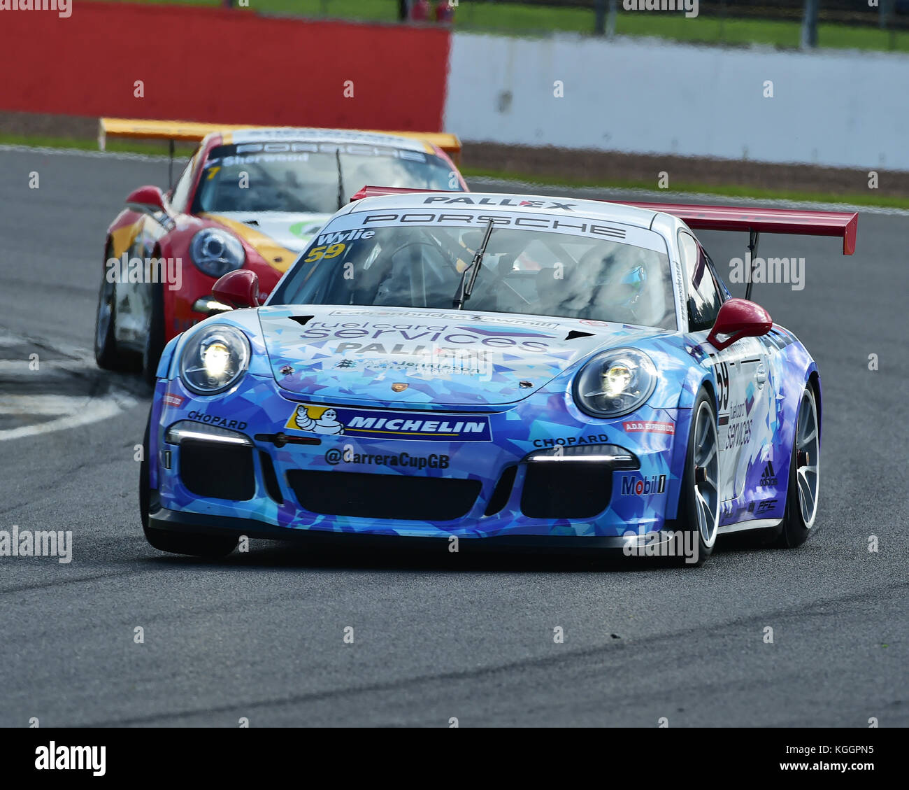 Ross Wylie, Porsche 911 GT3, Porsche Carrera Cup Great Britain 2017 ...