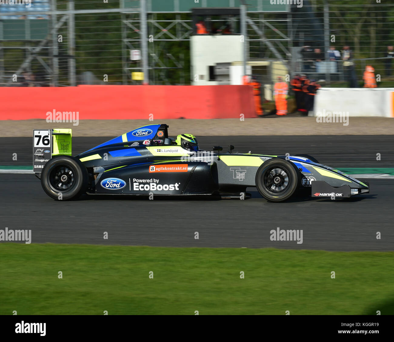 Linus Lundqvist, Mygale M14-F4, F4 British Championship, Ford EcoBoost ...