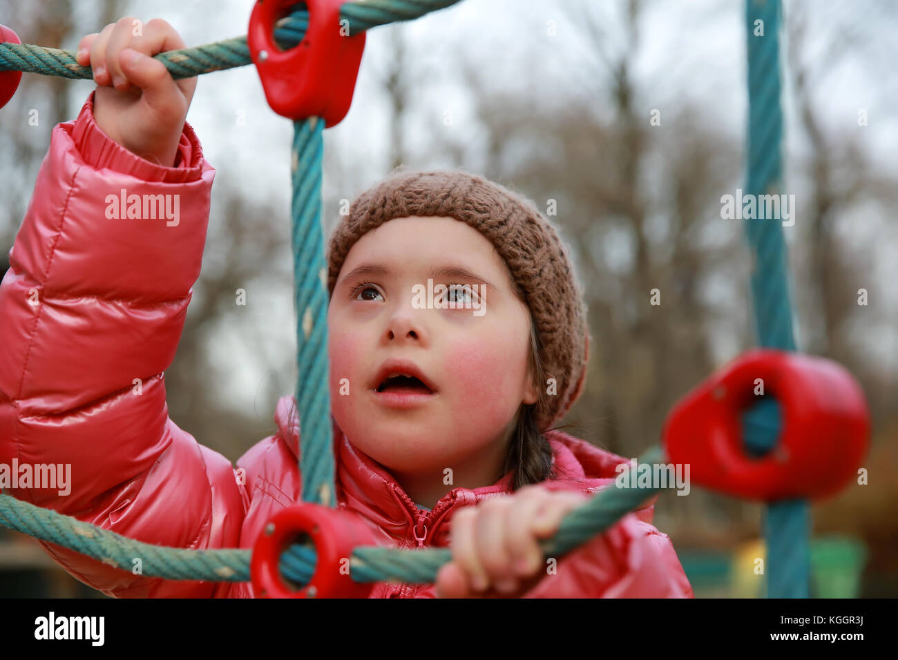 Kid down syndrome hi-res stock photography and images - Alamy