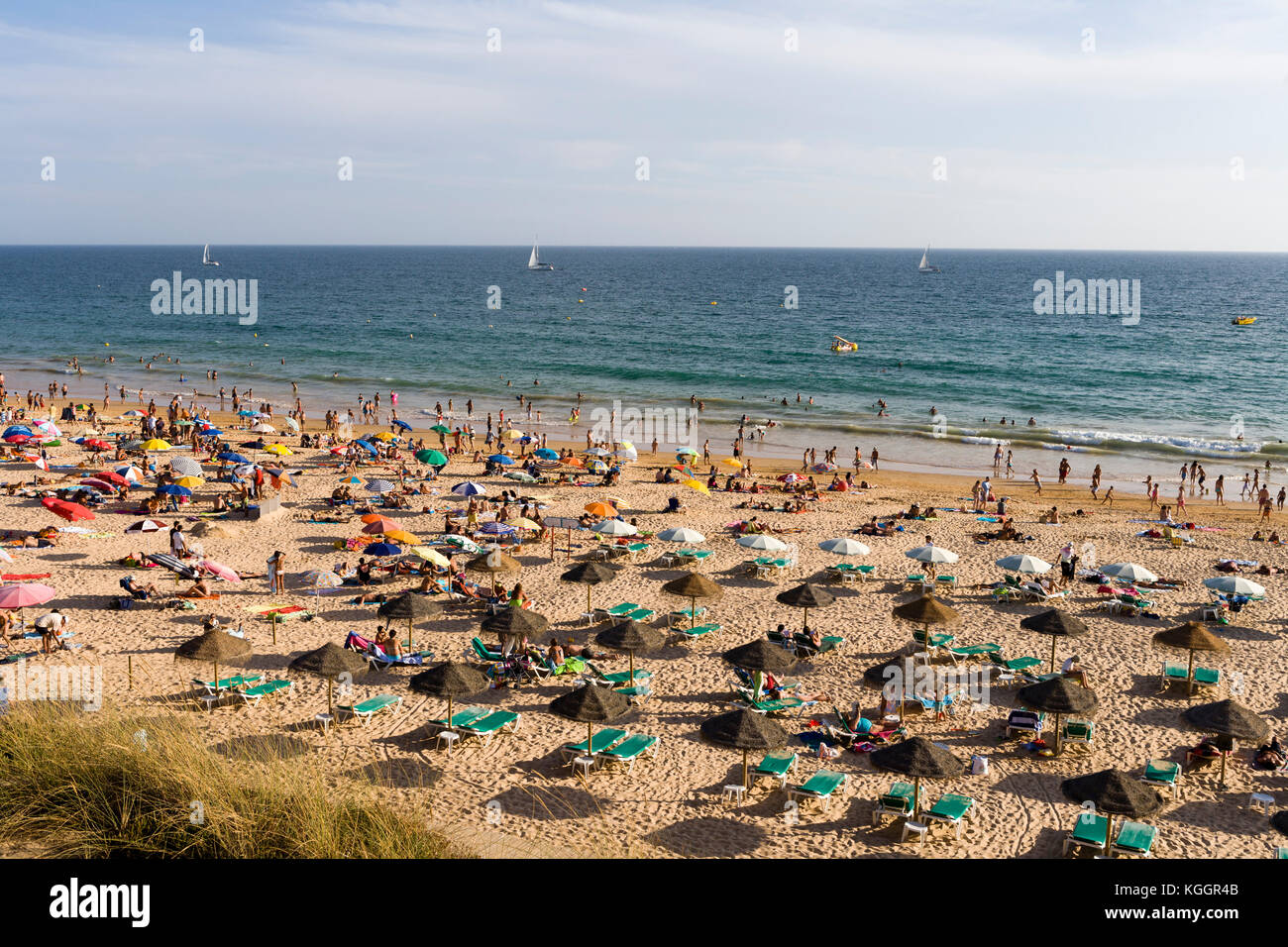 Galé beach, Algarve Portugal Stock Photo - Alamy