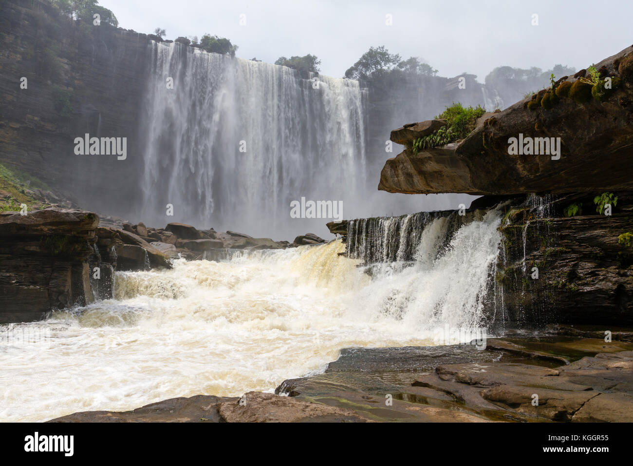 Kalandula waterfalls, Angola Stock Photo - Alamy