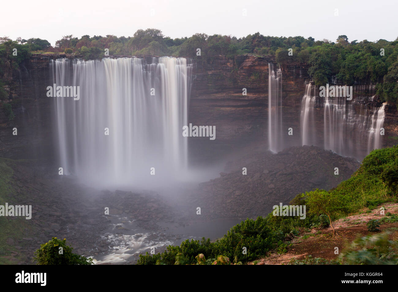 Kalandula waterfalls, Angola Stock Photo - Alamy