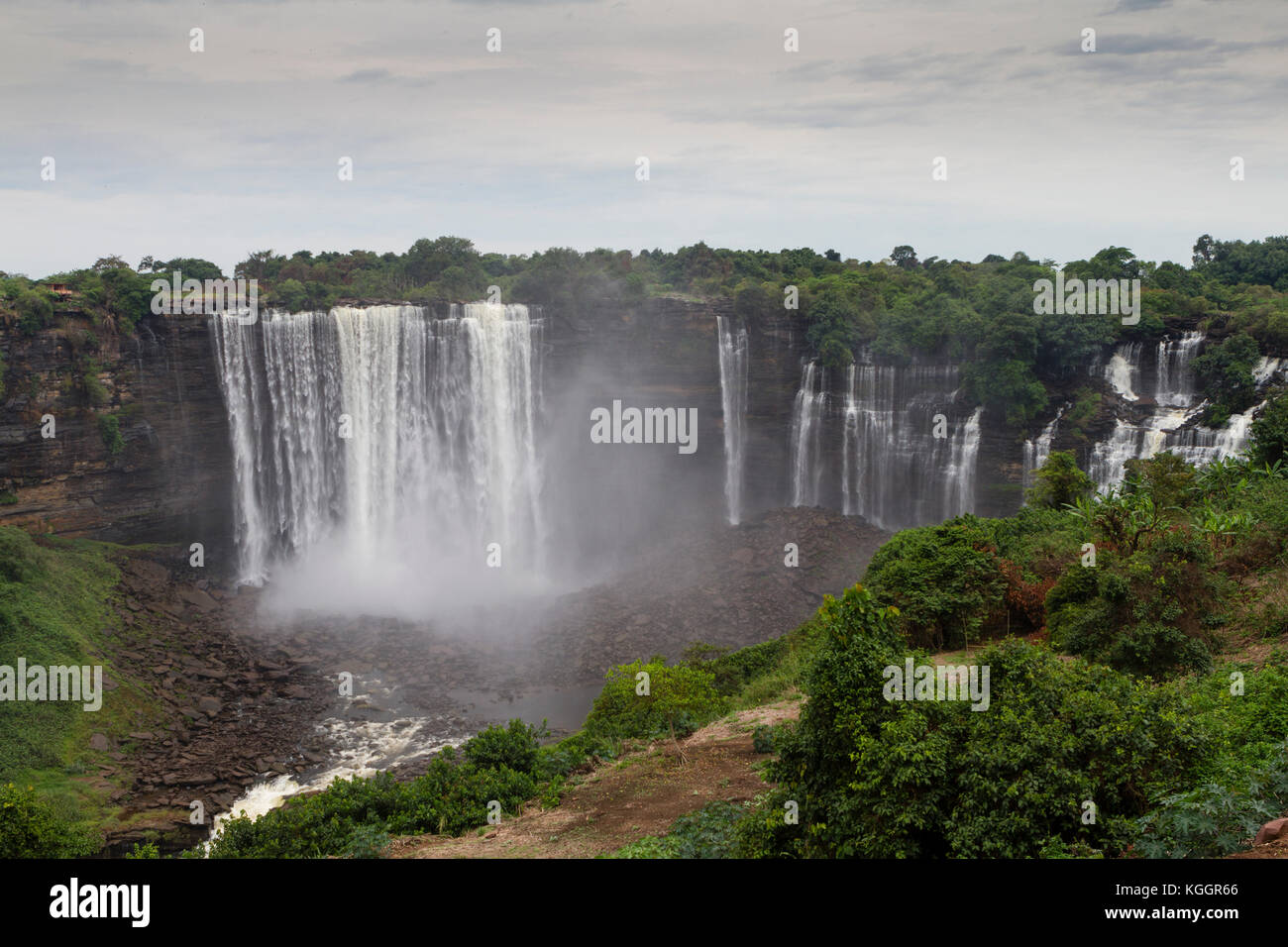 Kalandula waterfalls, Angola Stock Photo - Alamy