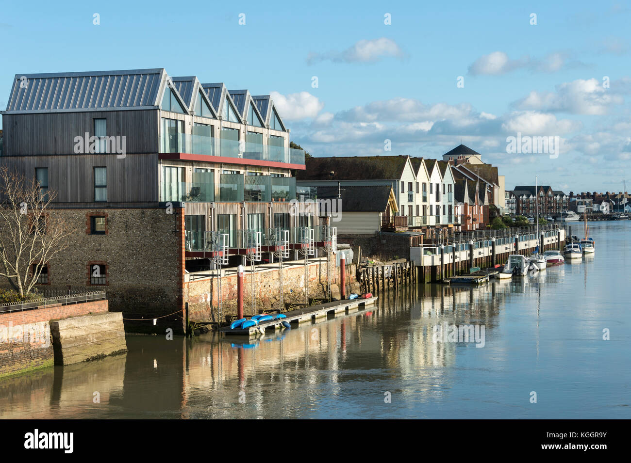 modern, contemporary, riverside homes in Littlehampton on the River ...