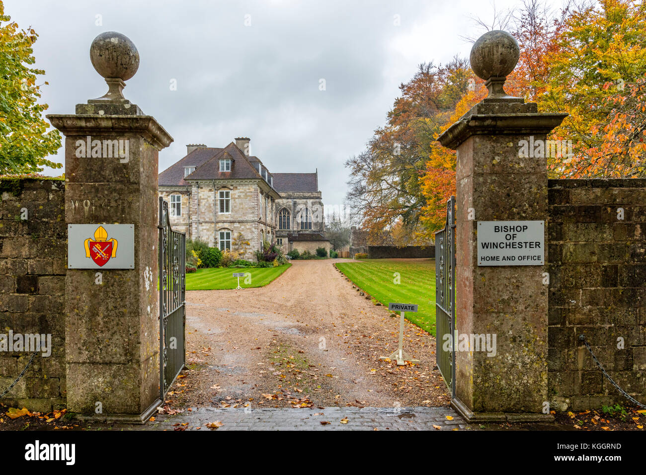 Wolvesey Palace, Bishop of Winchester, Winchester, Hampshire, England ...