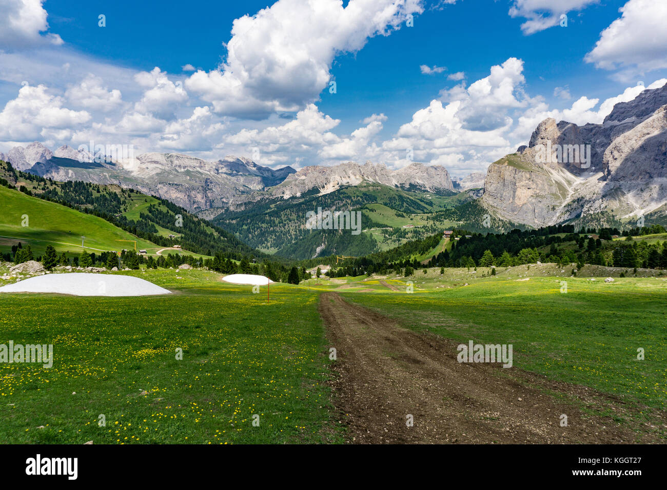 Beautiful summer mountain landscape. Dolomites. Italy Stock Photo - Alamy