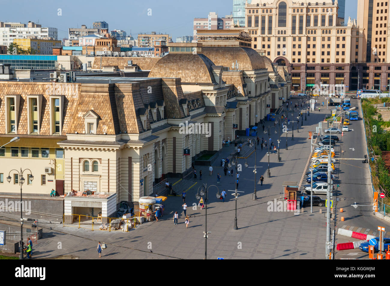 Moscow aerial hi-res stock photography and images - Alamy
