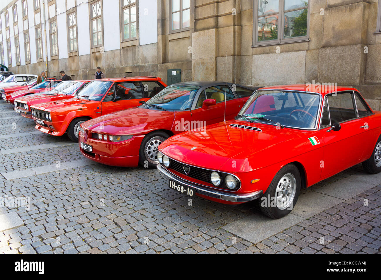 Italian retro cars Stock Photo - Alamy