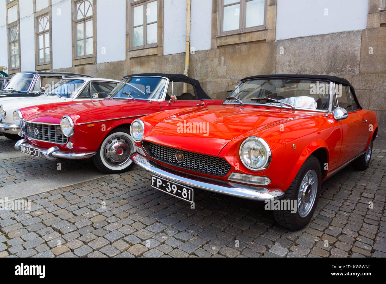 Italian retro cars Stock Photo - Alamy