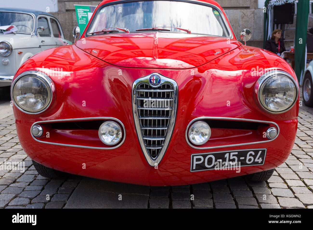 Italian retro cars Stock Photo - Alamy