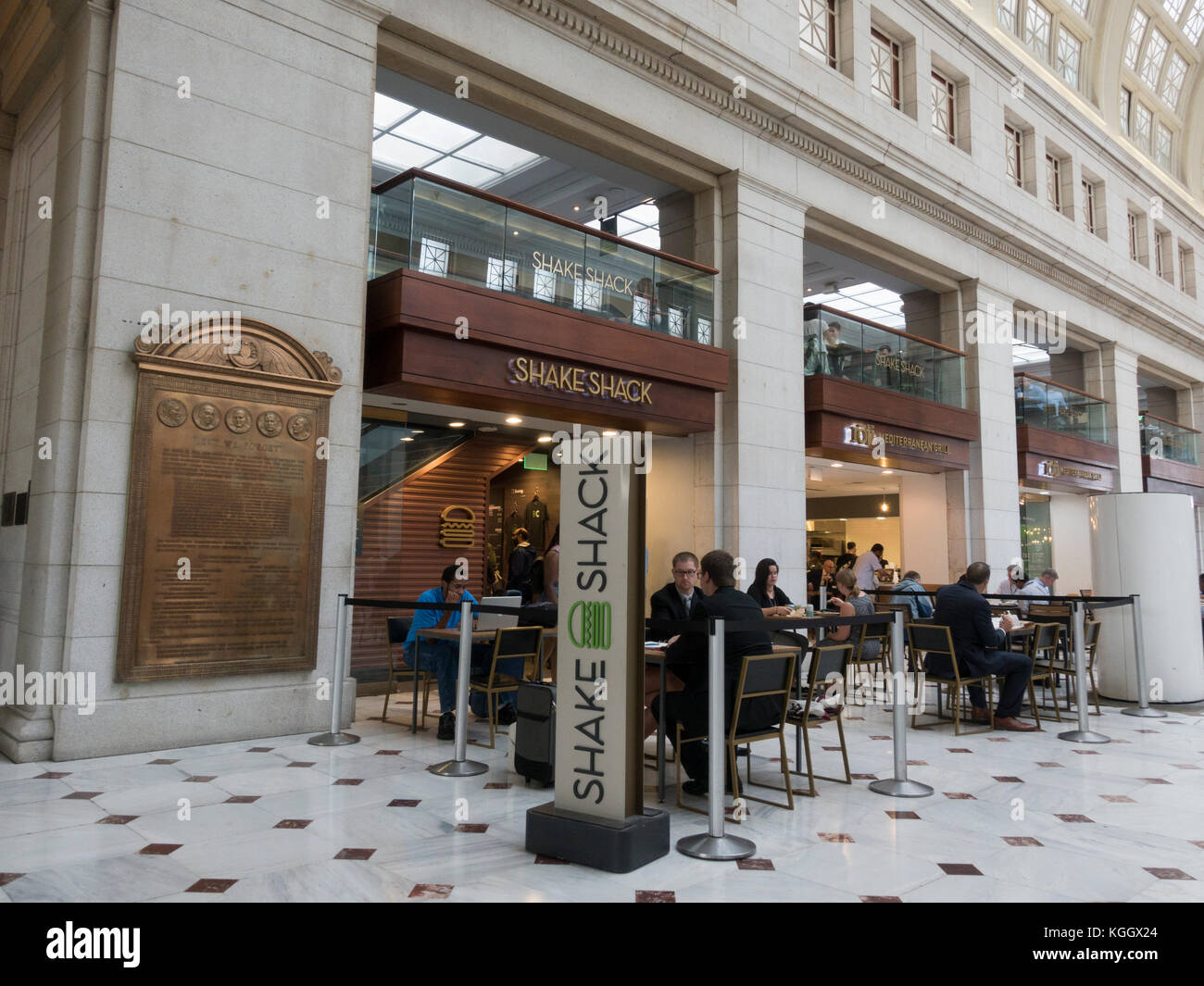 Branch of Shake Shack inside Union Station, Washington DC, United ...