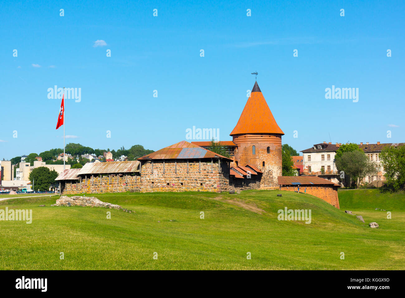 The medieval castle in Kaunas Stock Photo - Alamy
