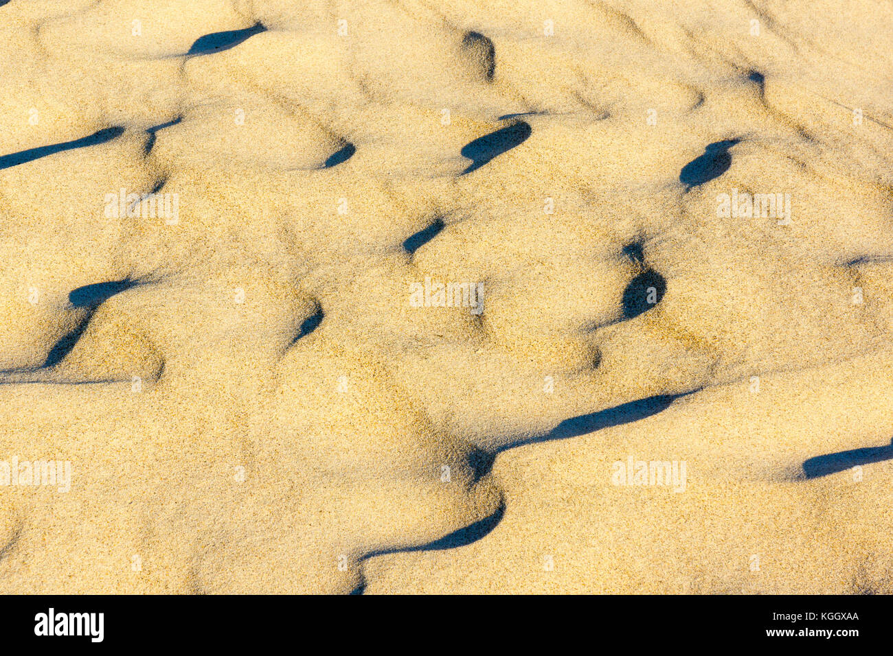 Wavy texture of sand on the dunes Stock Photo - Alamy