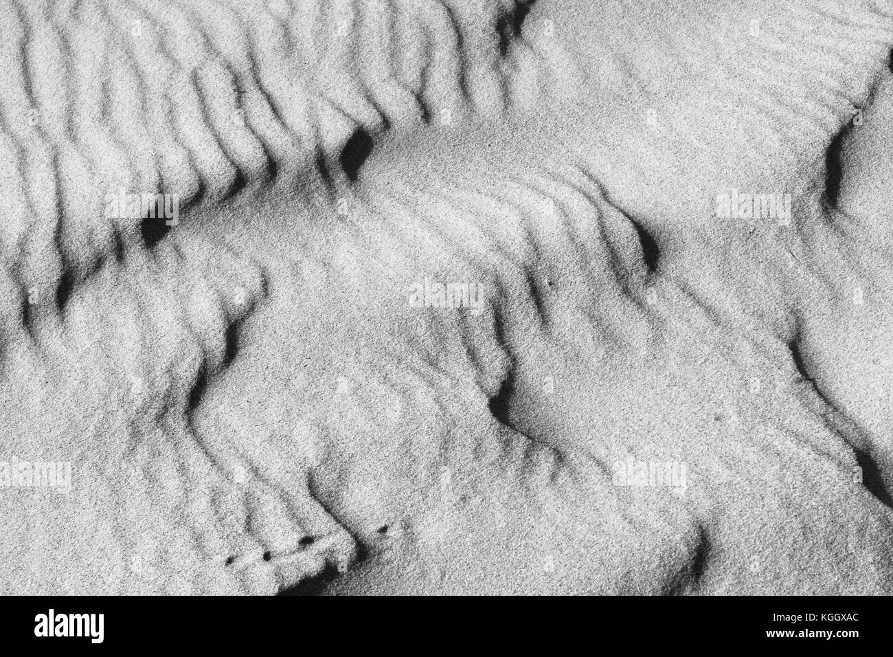 Wavy texture of sand on the dunes Stock Photo - Alamy