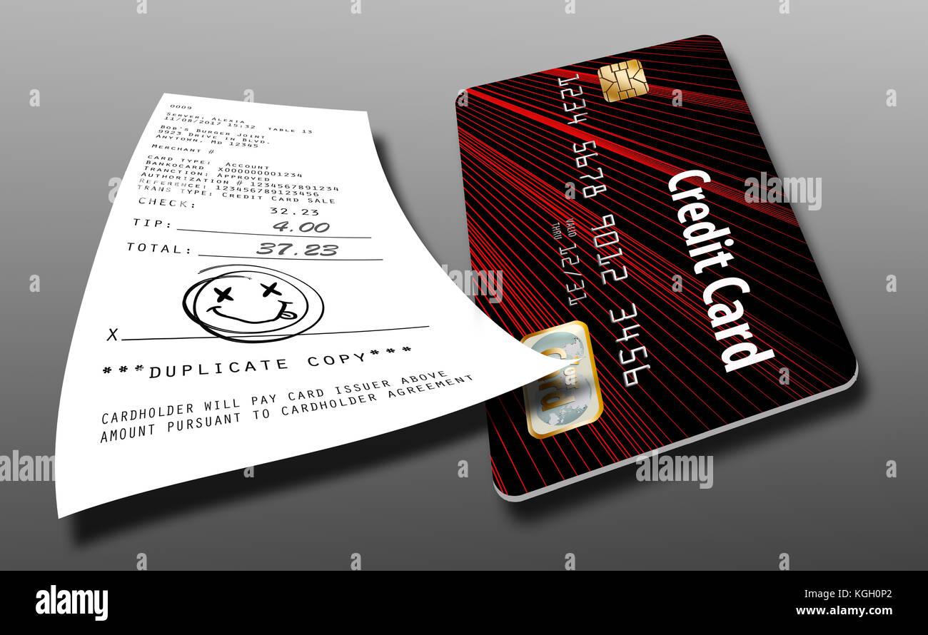 Signed receipts are going away when using credit cards. Paper receipts ...