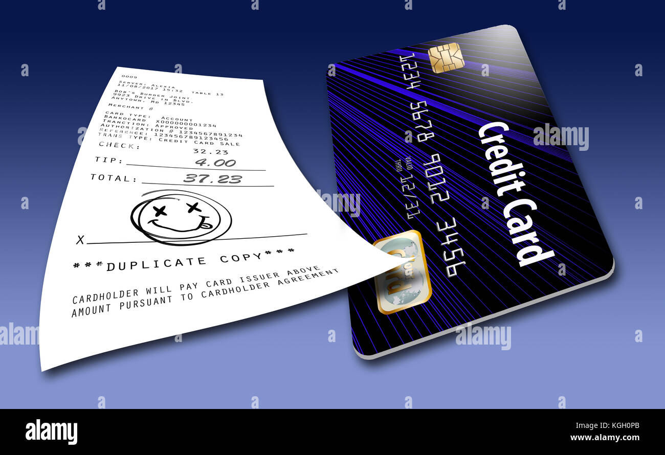 Signed receipts are going away when using credit cards. Paper receipts ...