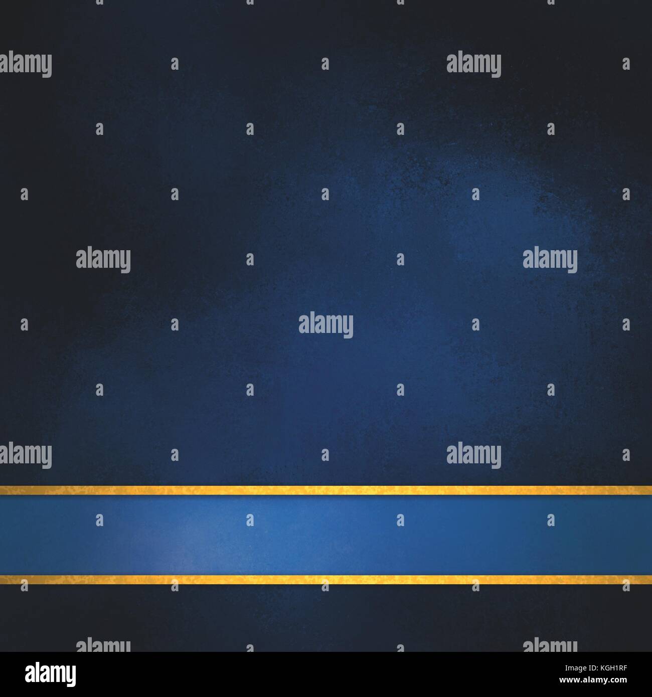 blue background with blue ribbon and gold trim stripes, elegant rich ...