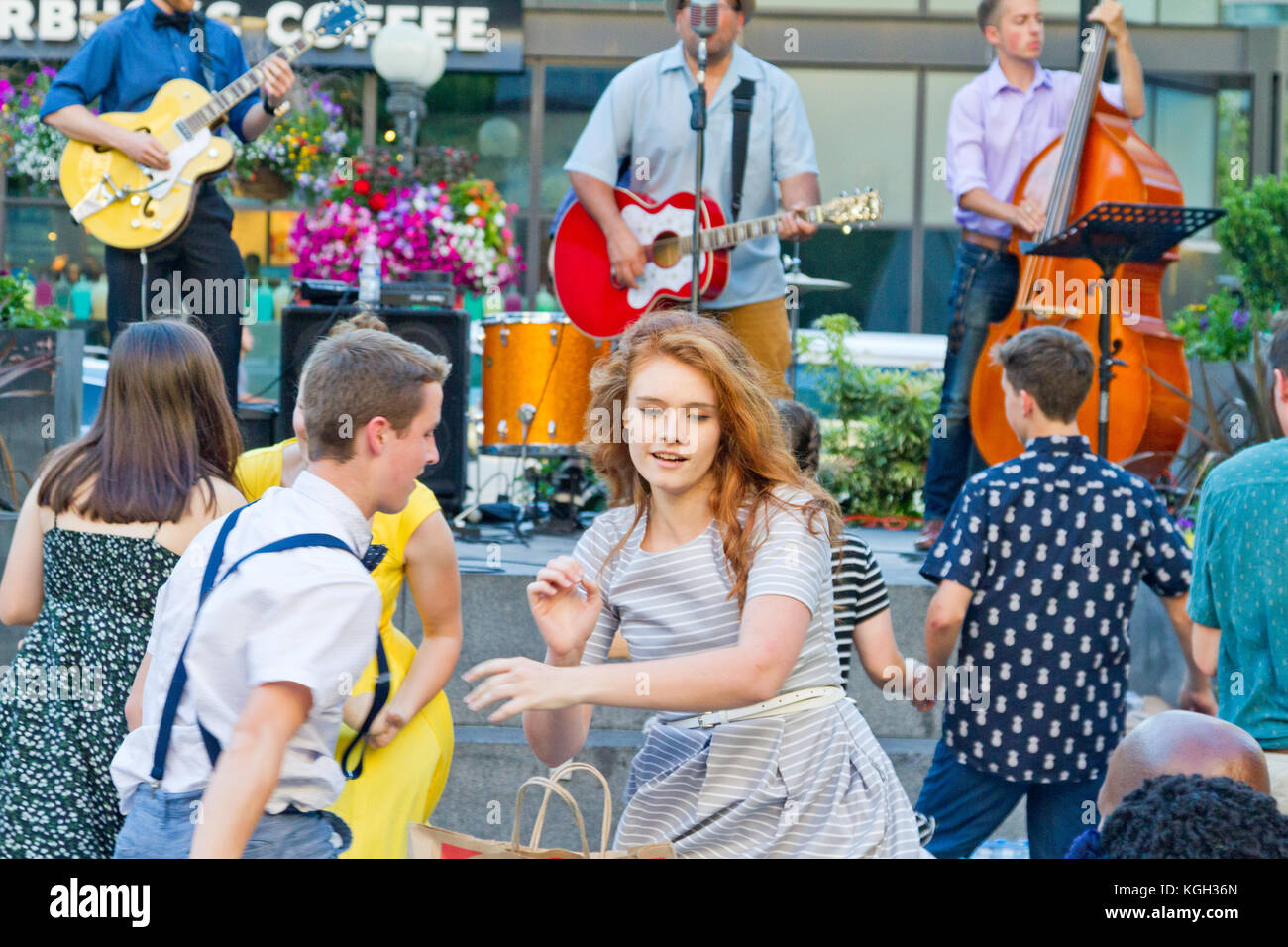 Jitterbug Dancers High Resolution Stock Photography and Images - Alamy