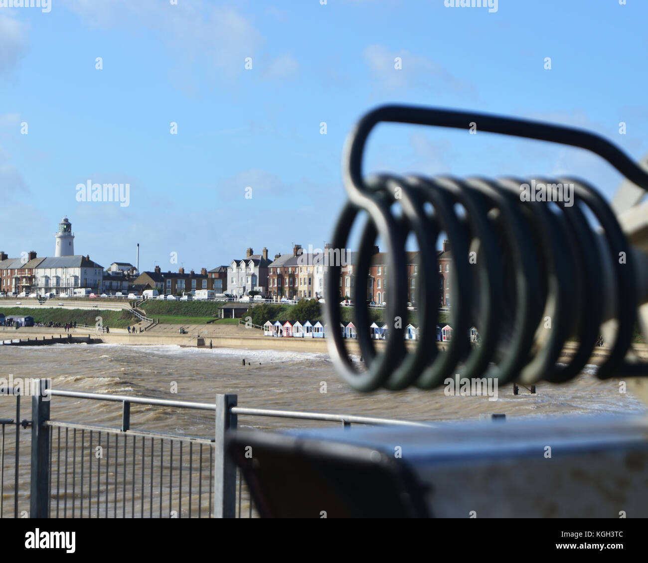 Southwold, lighthouse, Southwold pier, Quantum tunnelling telescope, A ...