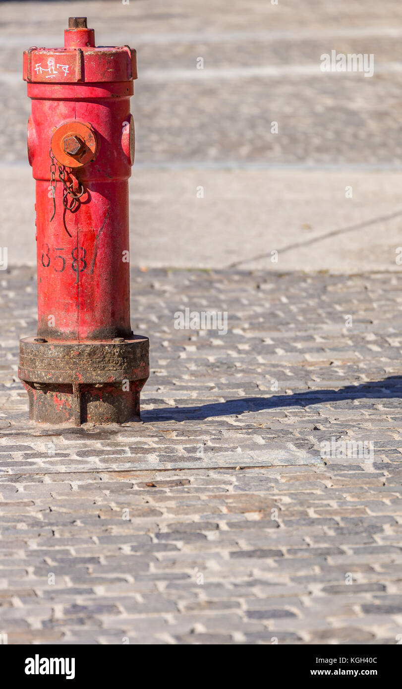 Fire Hydrant in Athens Stock Photo - Alamy