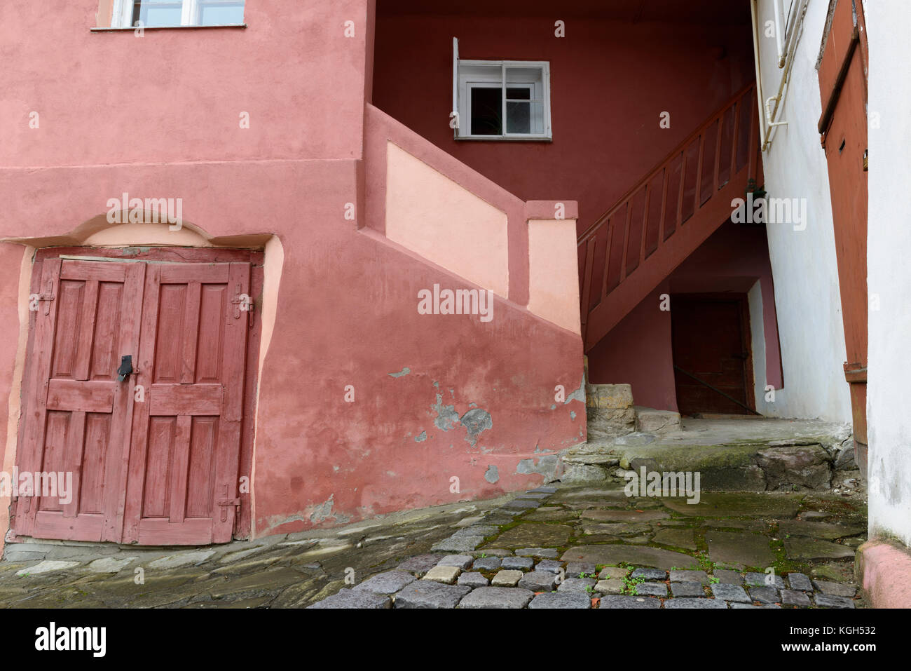 Colorful house in citadel hi-res stock photography and images - Alamy