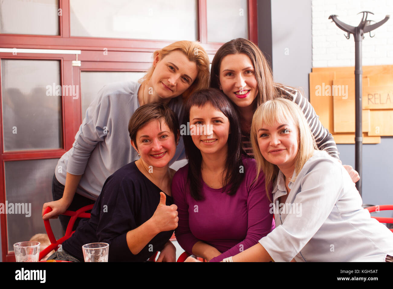 Corporate female staff Stock Photo - Alamy