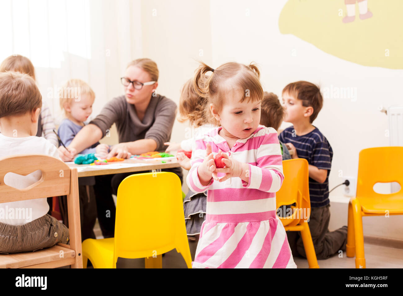 Interesting lesson modeling Stock Photo - Alamy