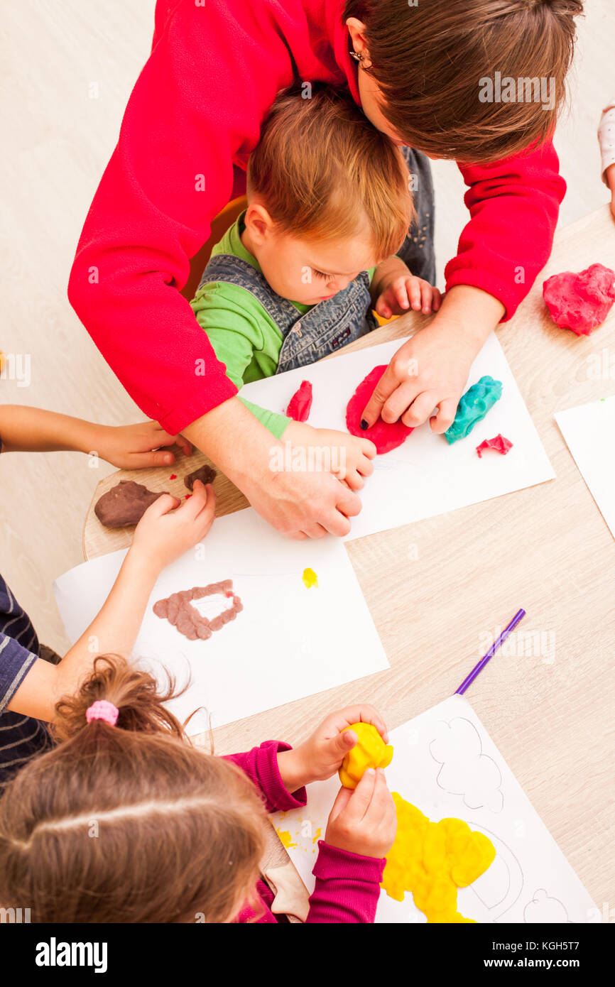 Interesting lesson modeling Stock Photo - Alamy