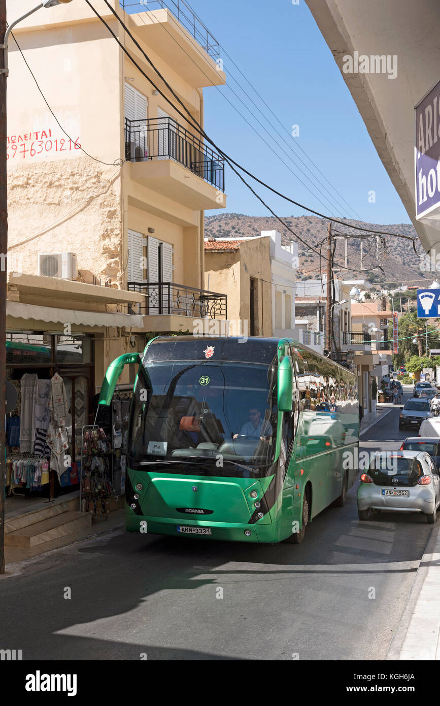 Crete buses hi-res stock photography and images - Alamy