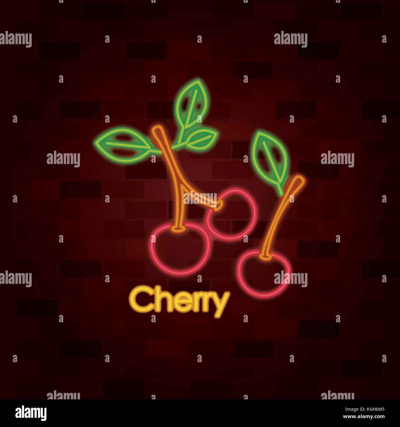 Vitamin neon sign on Stock Vector Images - Alamy