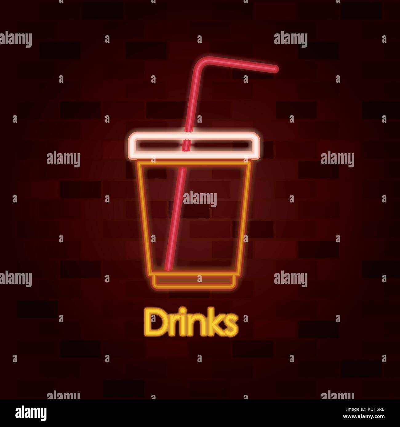 Logo on wall store Stock Vector Images - Alamy