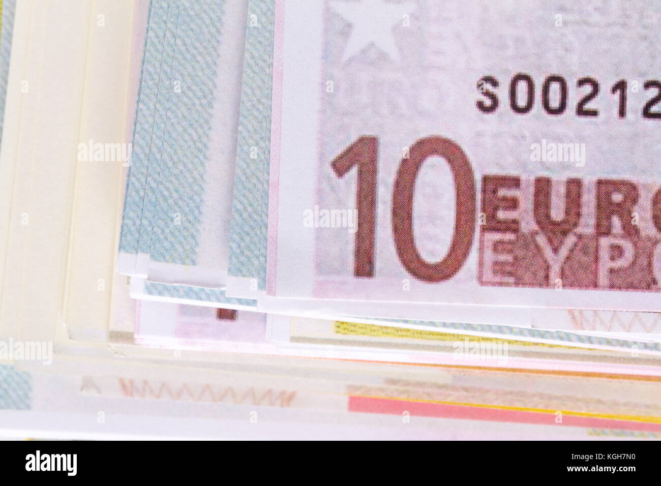 Finance concept, stack of euro banknotes and cash money Stock Photo - Alamy