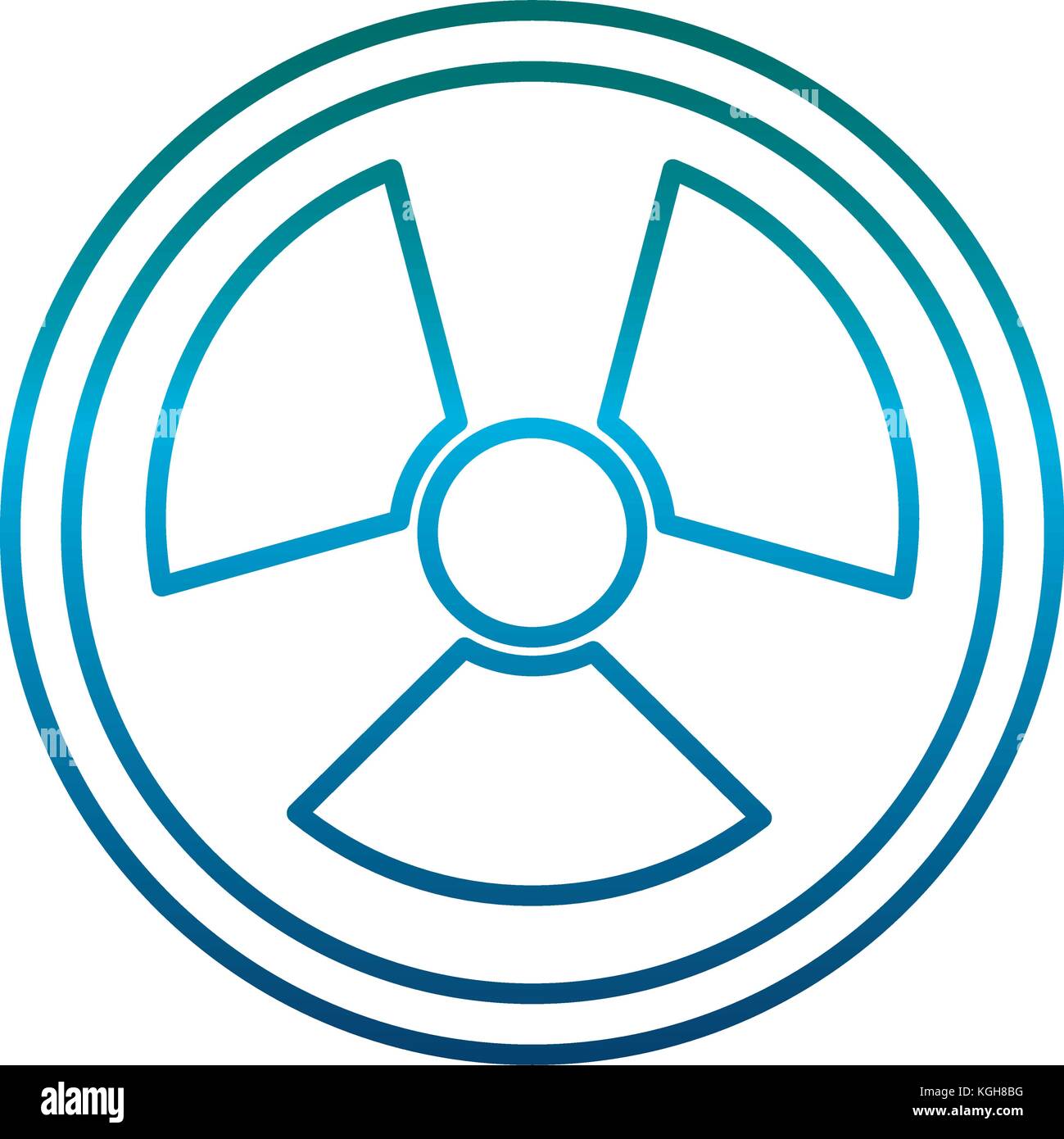 Radioactive symbol Stock Vector Images - Alamy