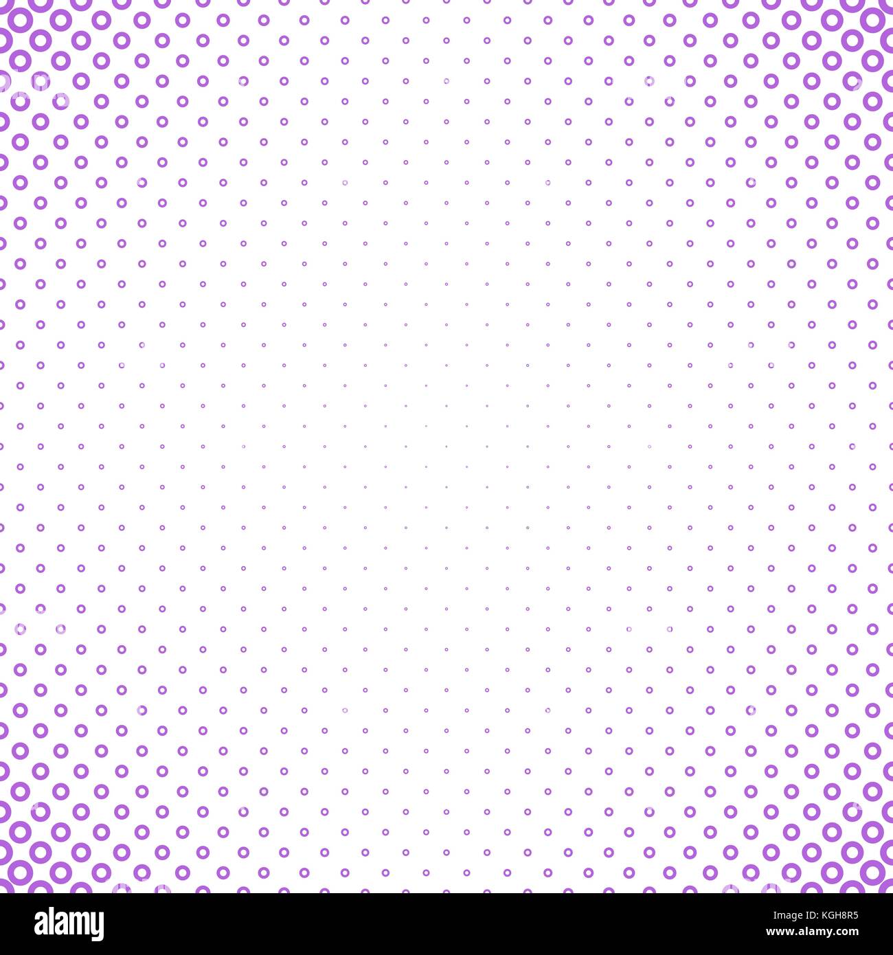 Geometrical Halftone Circle Pattern Background Vector Graphic From Purple Rings Stock Vector