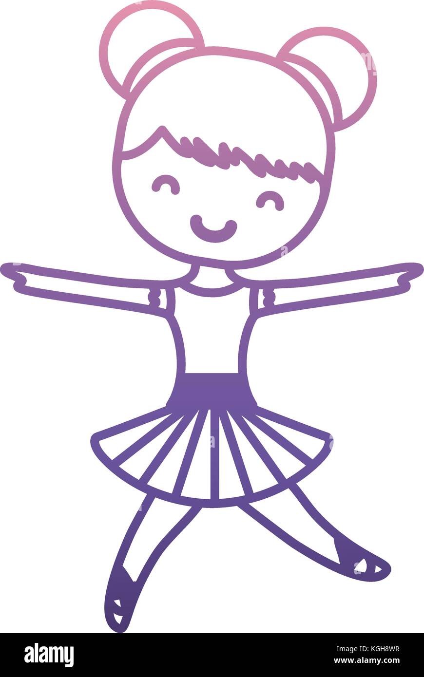 ballerina girl icon Stock Vector Image & Art - Alamy