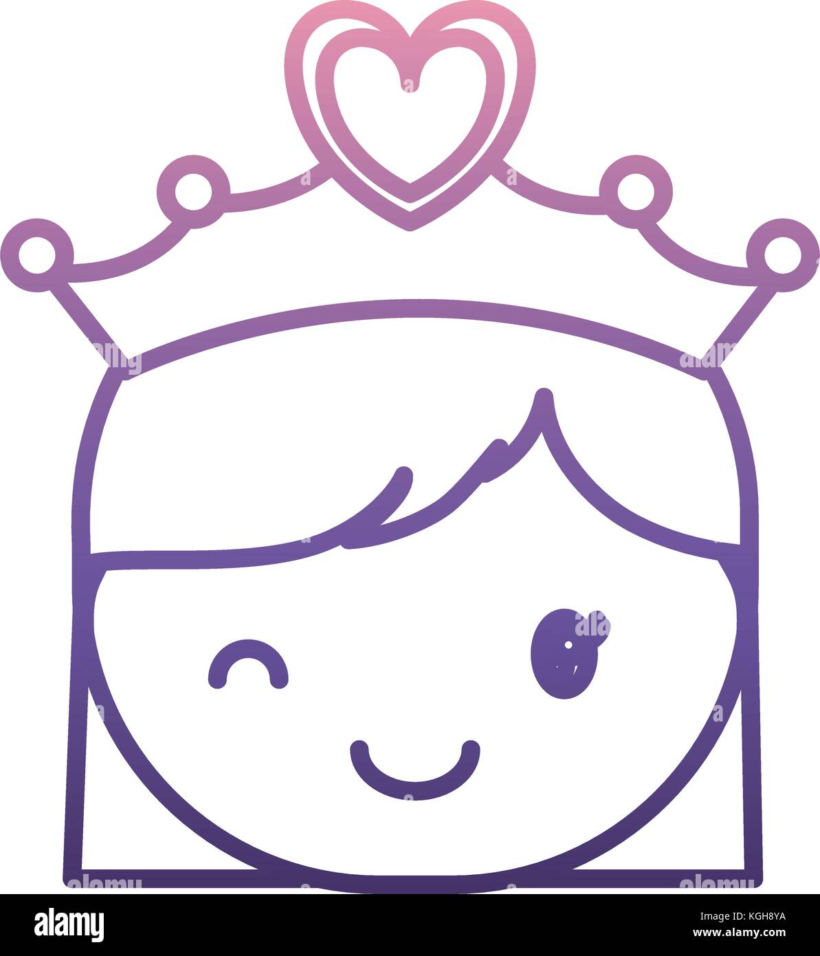 cartoon girl icon Stock Vector Image & Art - Alamy