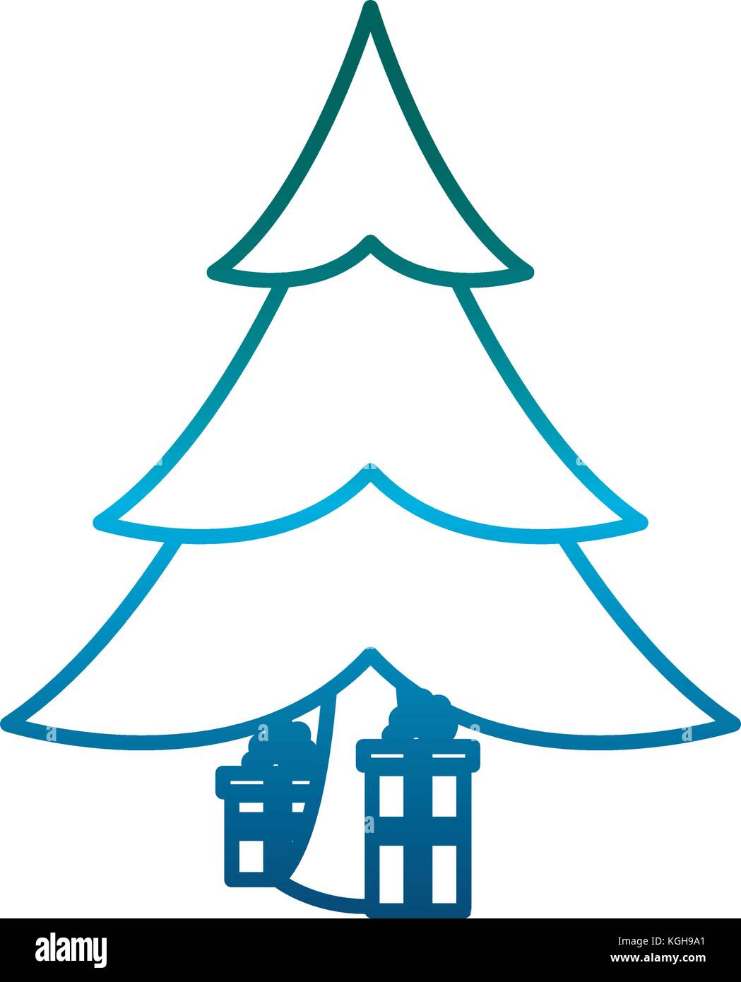 pine tree icon Stock Vector Image & Art - Alamy