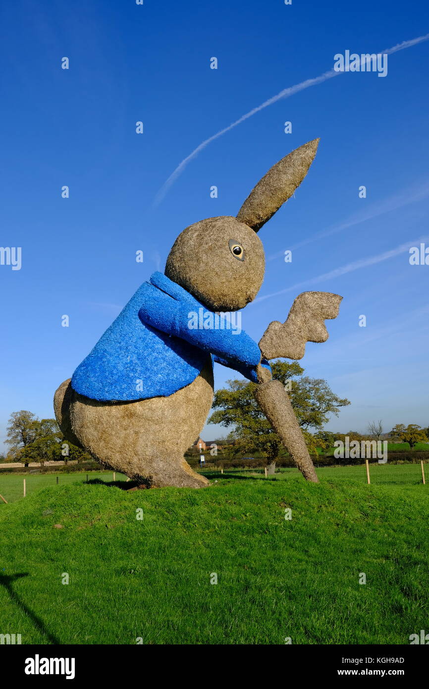 Cheshire, Beatrice Potter, Peter Rabbit, Straw Sculpture, Ice Cream ...