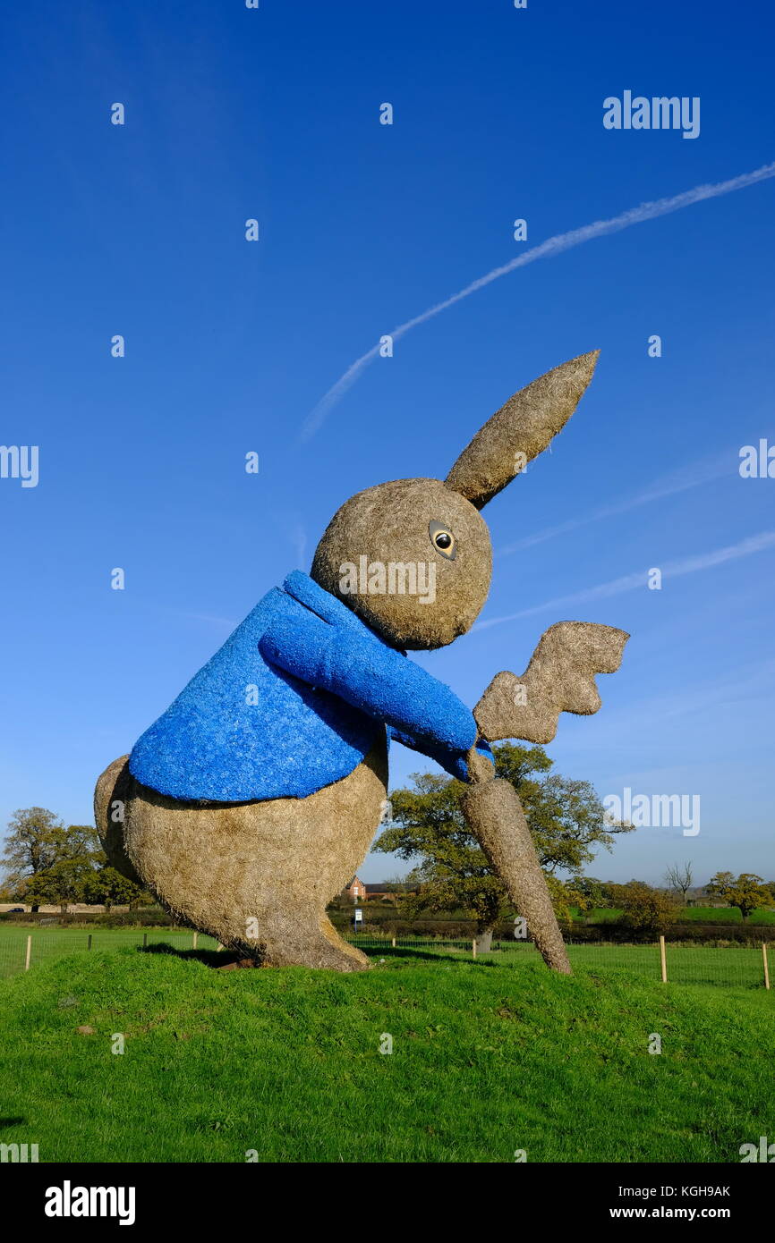 Cheshire, Beatrice Potter, Peter Rabbit, Straw Sculpture, Ice Cream ...