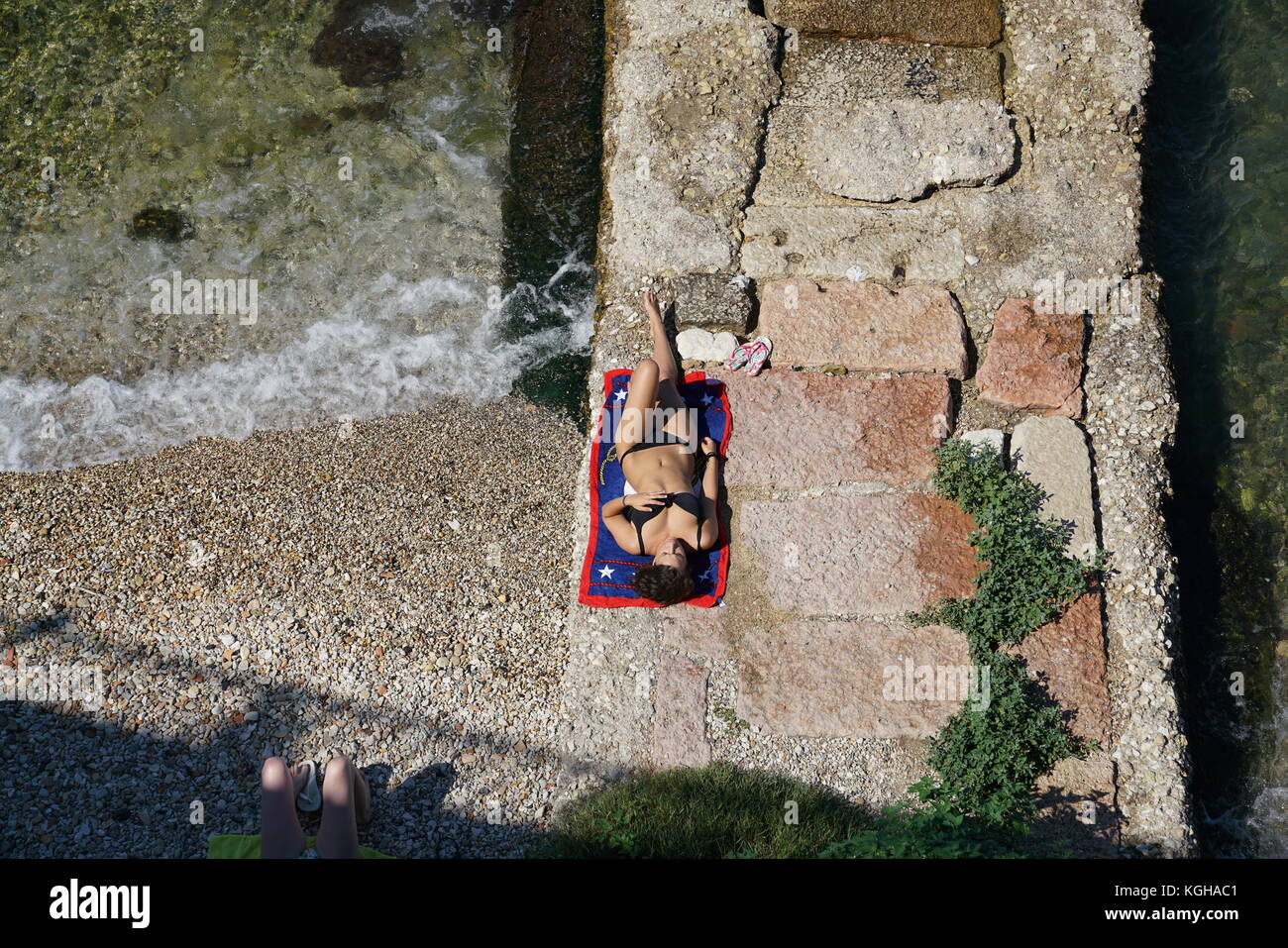 Tan the skin hi-res stock photography and images - Alamy